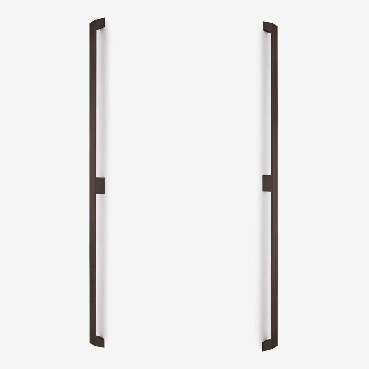 "Dormer II NOIR" matt black door handle 1200mm | Push Pull – Luxury ...