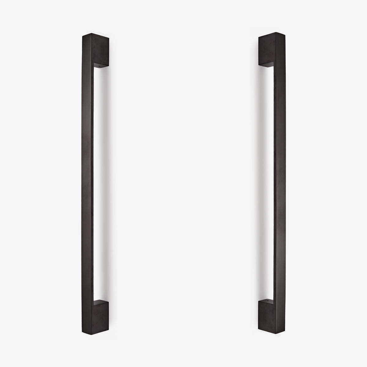 "Icon NOIR" matt black door handle | Push Pull – Luxury door handles ...