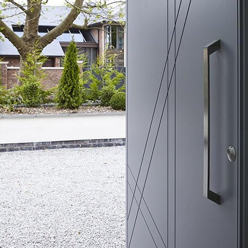 "Dormer" stainless steel pull handle – Luxury door handles - door pull ...