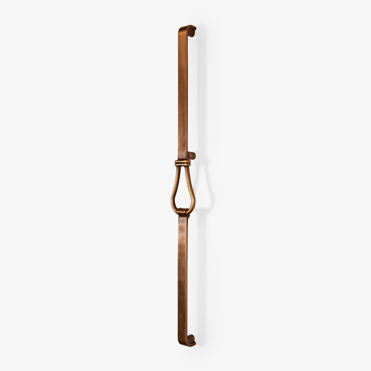 "Belt" solid bronze door pull handle | Push Pull – Luxury door handles ...